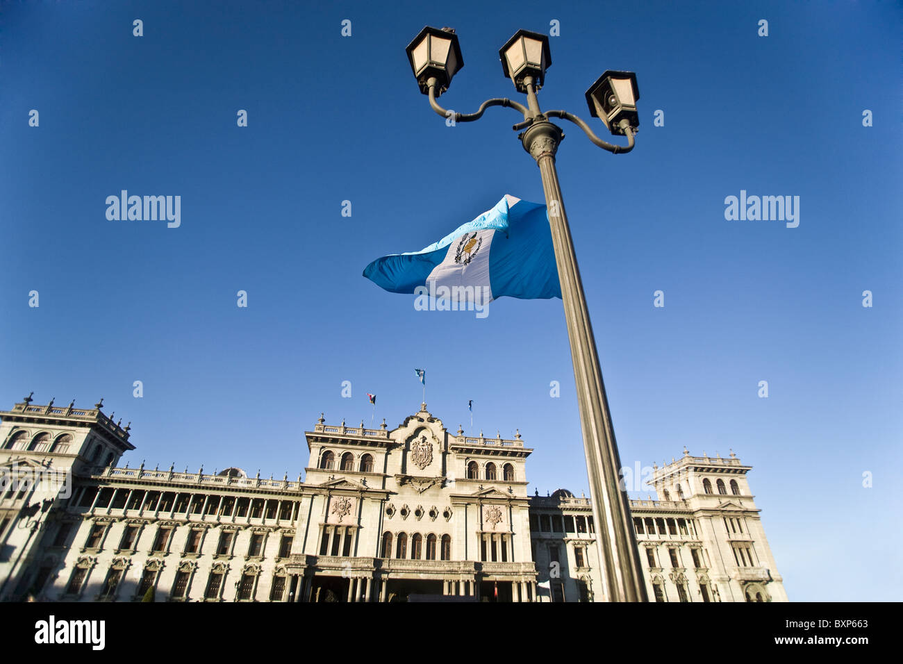 Government building, Guatemala Stock Photo - Alamy