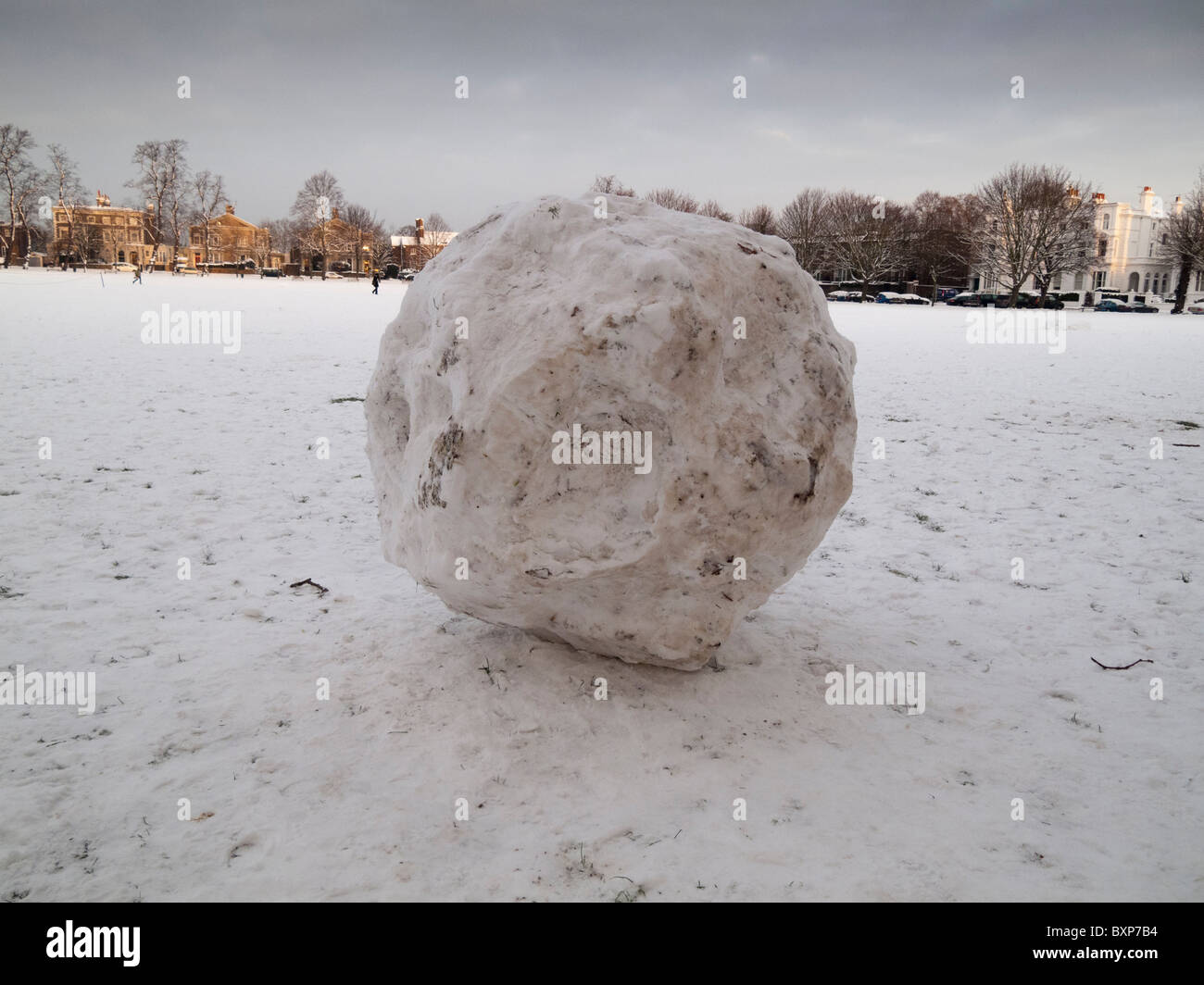 Big ball of snow hi-res stock photography and images - Alamy
