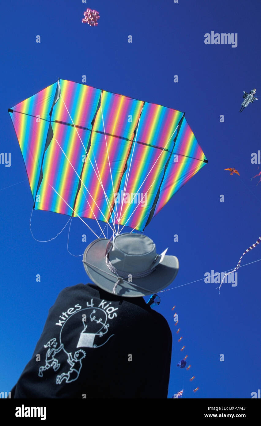 Flying man festival hi-res stock photography and images - Alamy