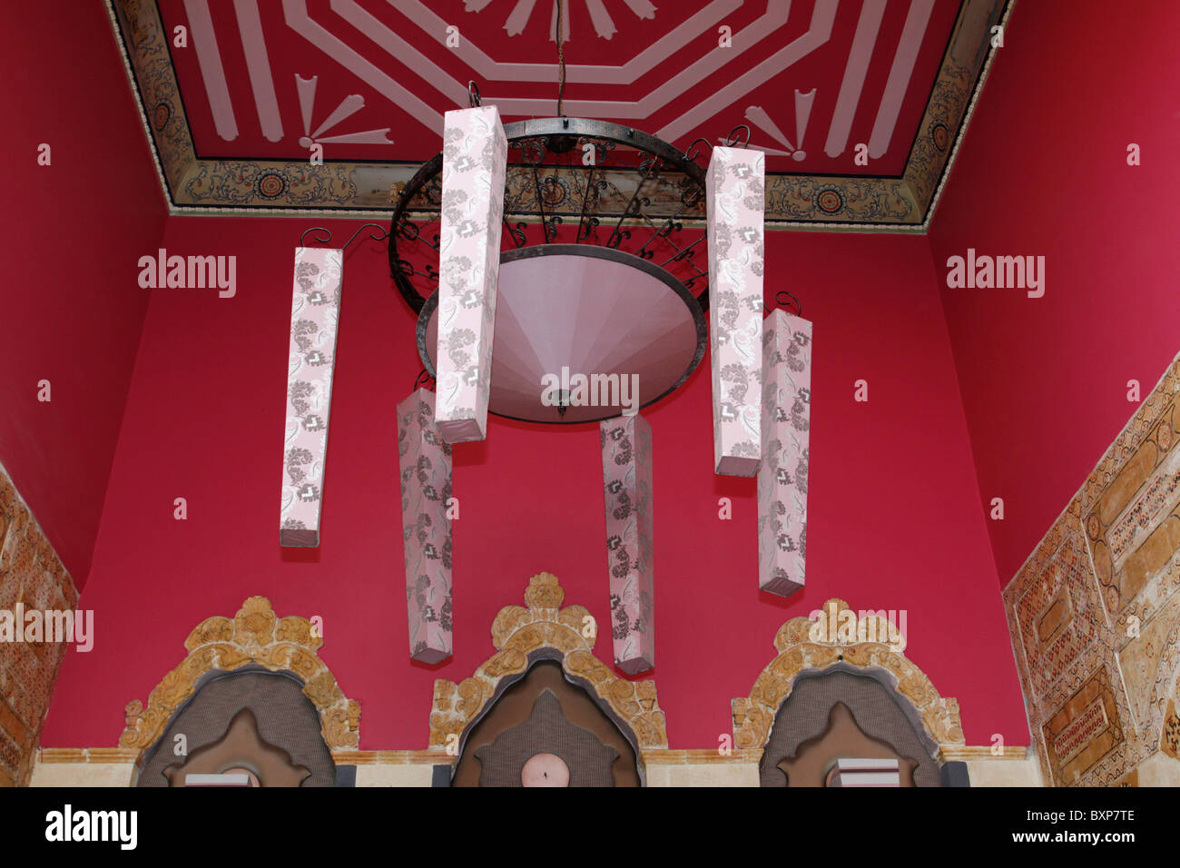 Decoration inside a restaurant in Damascus, Syria Stock Photo - Alamy
