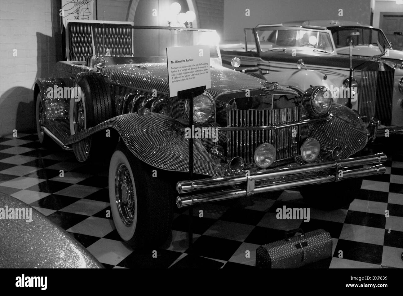 One of Liberace's car in the Liberace Museum Stock Photo - Alamy