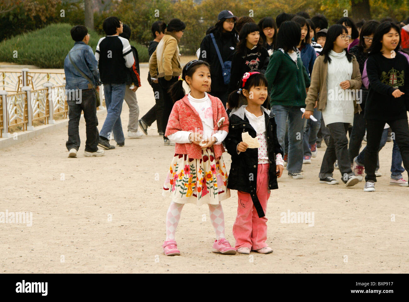 South korean school girl hi-res stock photography and images - Alamy