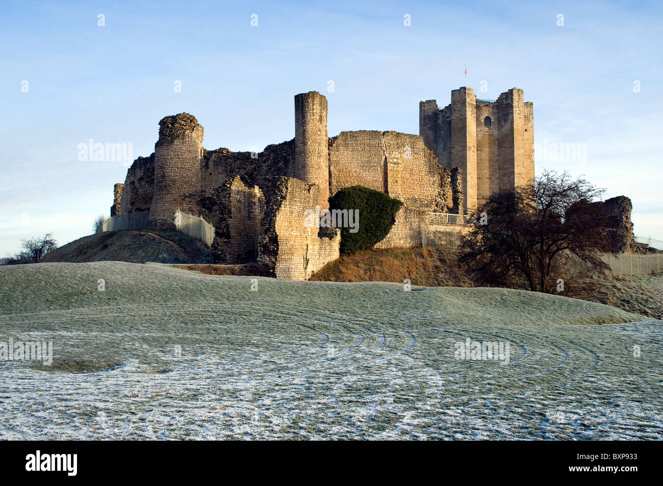 Conisbrough Castle Doncaster South Yorkshire England UK Stock Photo - Alamy