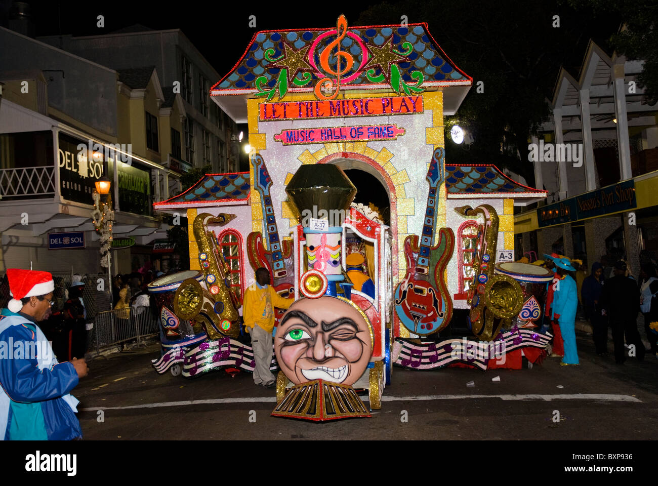 Junkanoo Nassau Bahamas Parade Float High Resolution Stock Photography ...