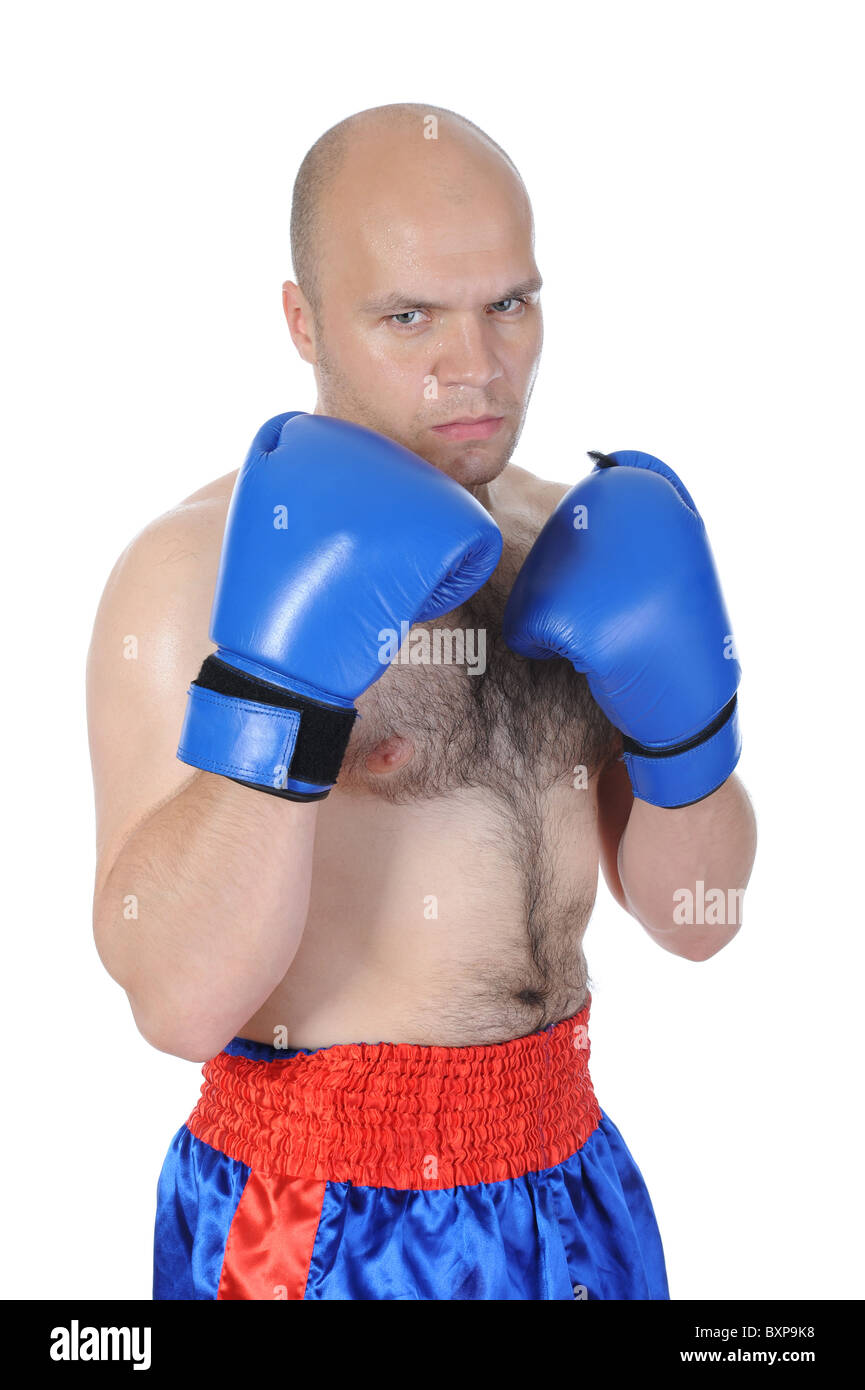 Portrait of an experienced boxer Stock Photo - Alamy