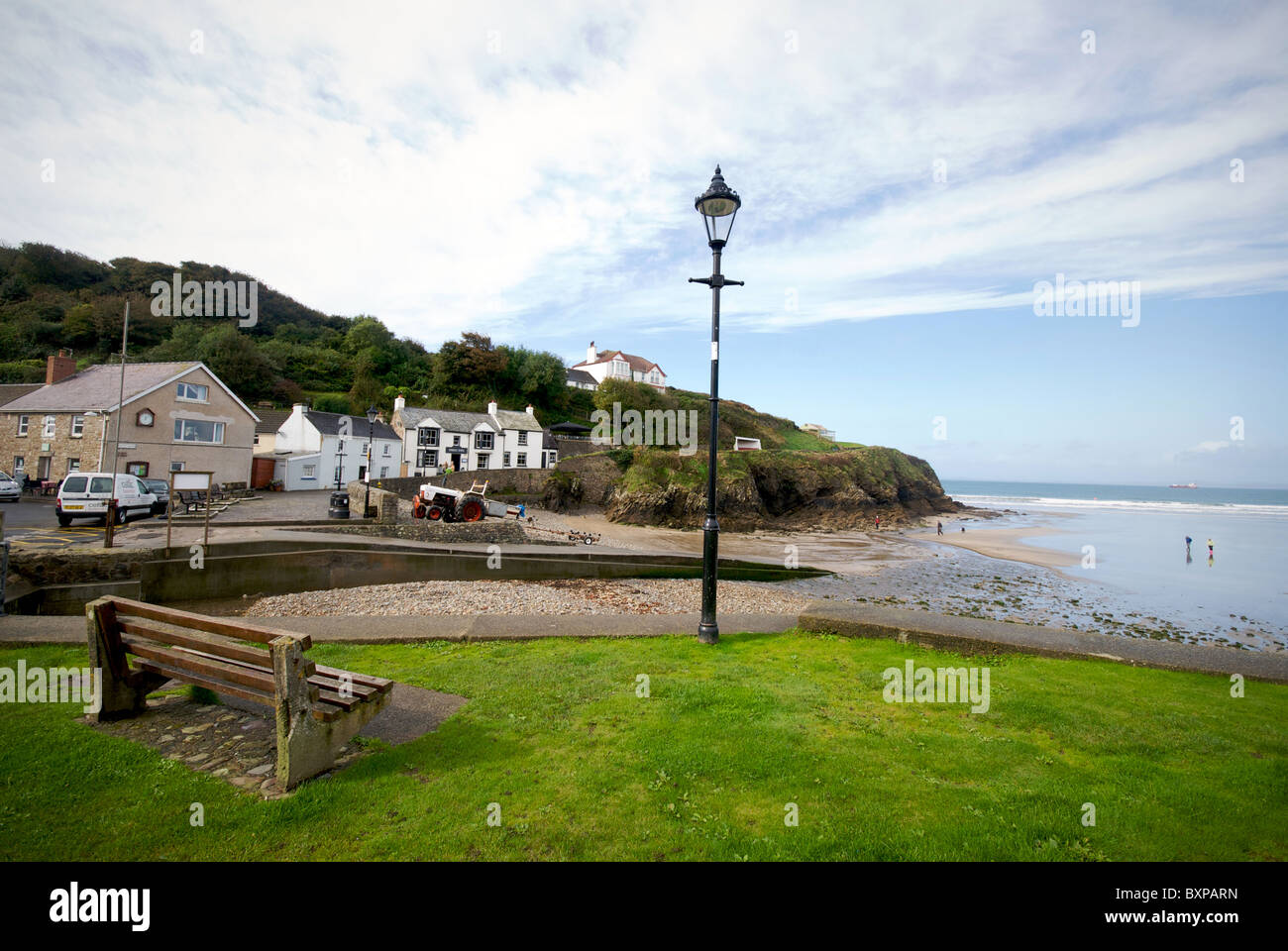 Little Haven Pembrokeshire Wales UK Harbour Bay Stock Photo - Alamy