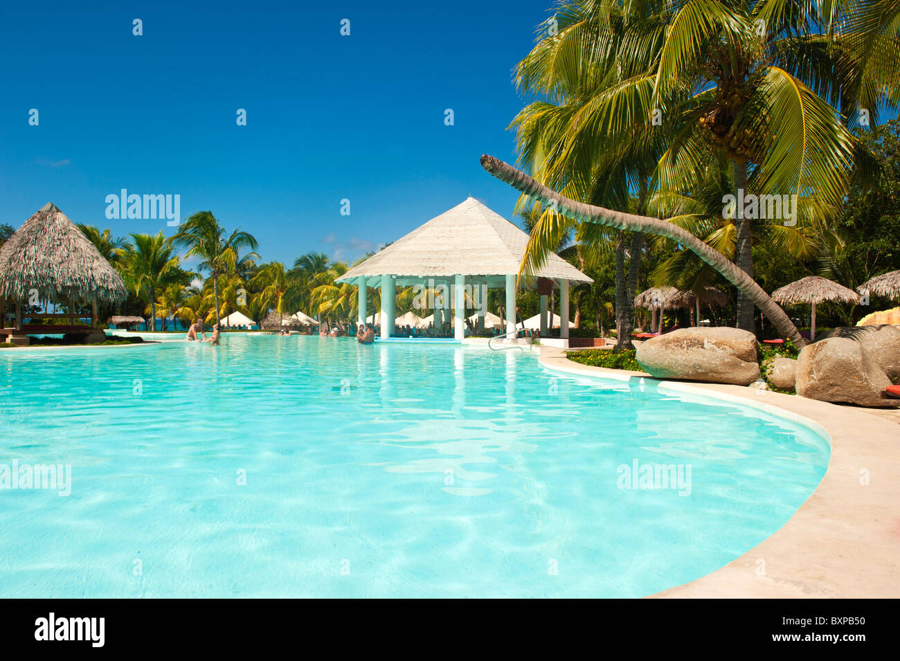 Hotel Pool in Cuba Stock Photo - Alamy