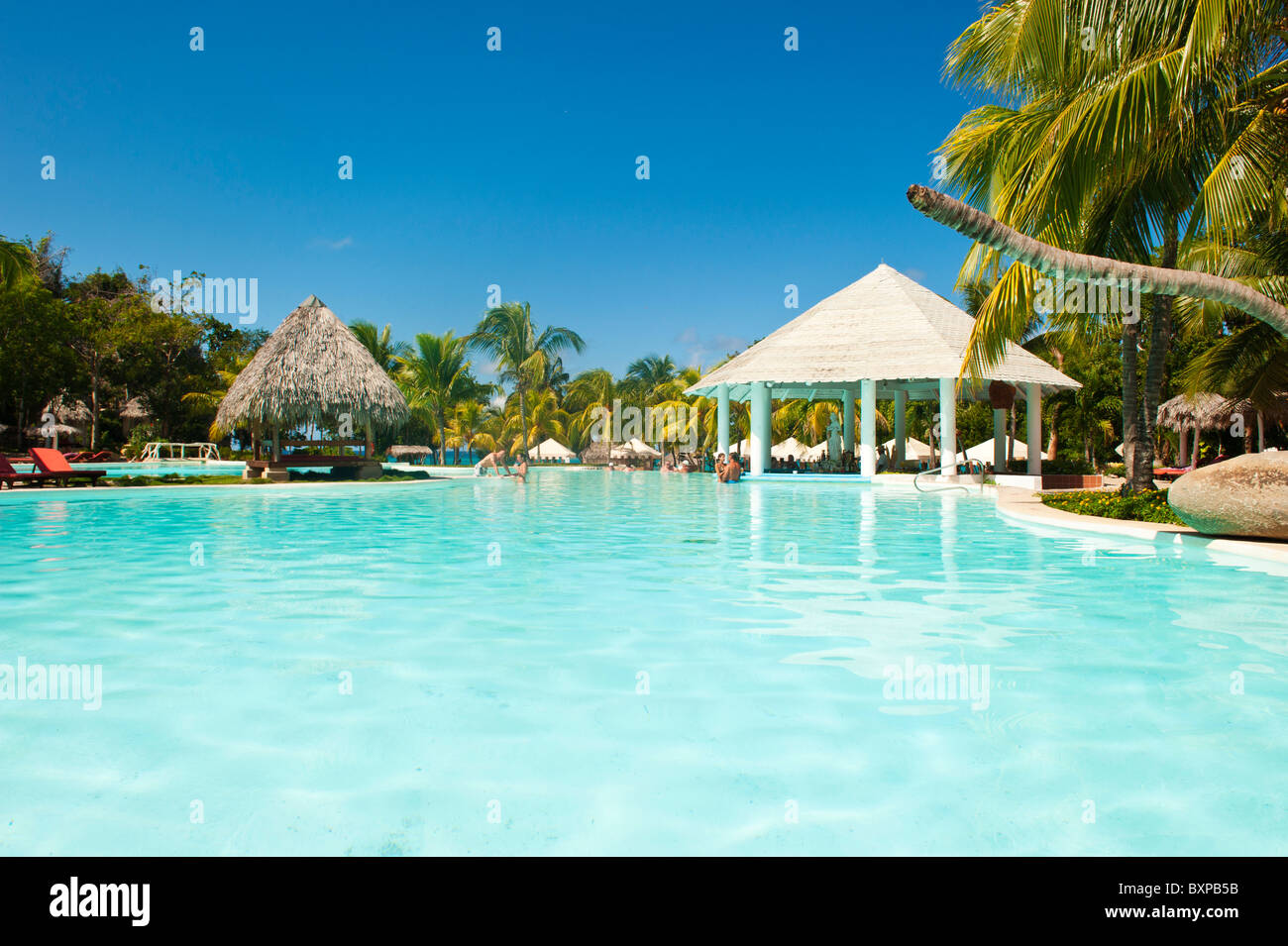 Hotel Pool in Cuba Stock Photo - Alamy