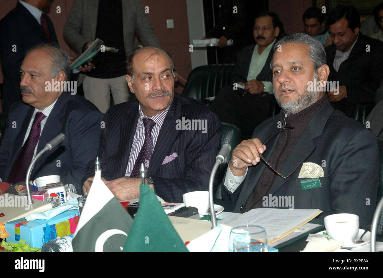 Azad Jammu Kashmir Prime Minister, Sardar Attique addresses members of ...