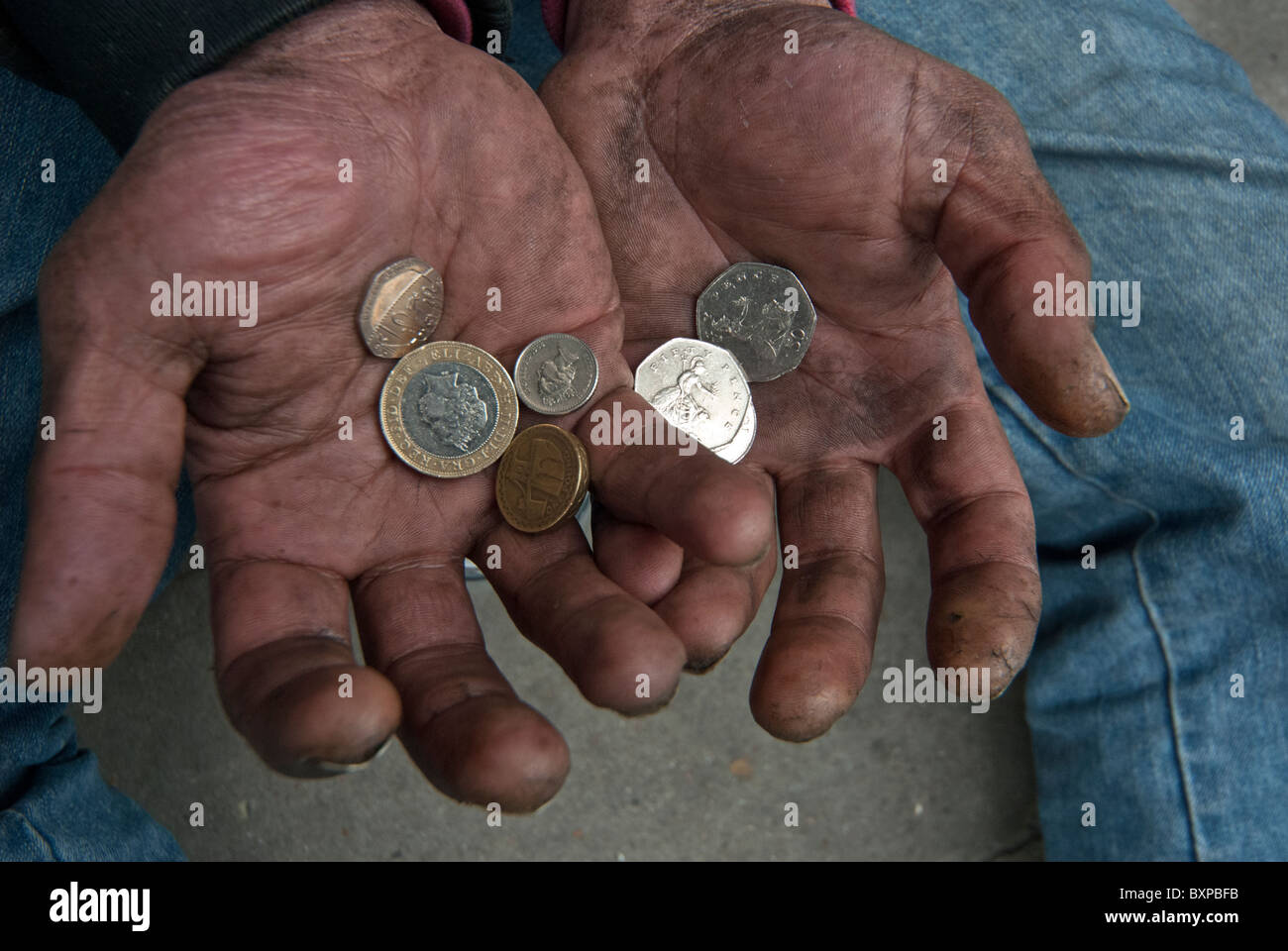 Hands make a change hi-res stock photography and images - Alamy