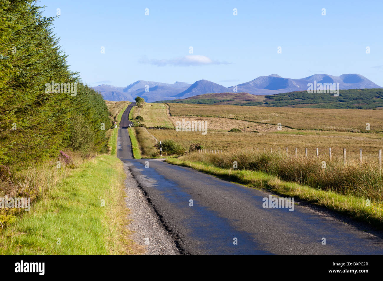 Isle of arran road hi-res stock photography and images - Alamy
