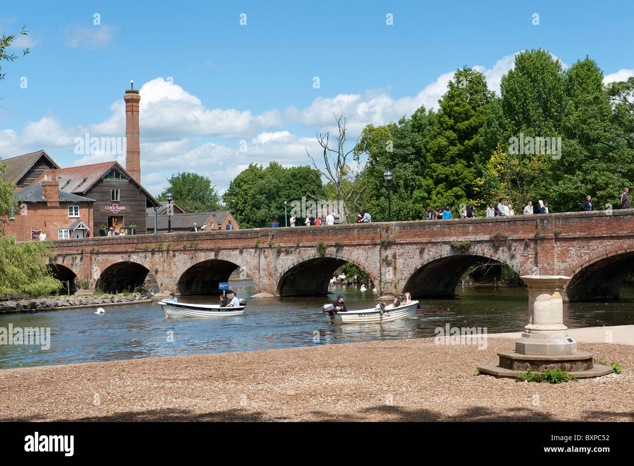 The River Avon Stratford Upon Avon Stock Photo - Alamy