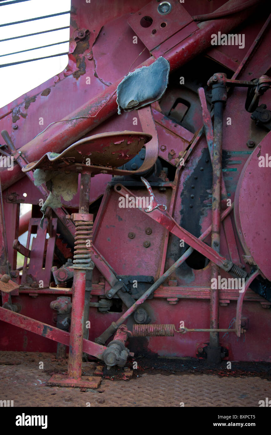 old rusty construction equipment Stock Photo - Alamy