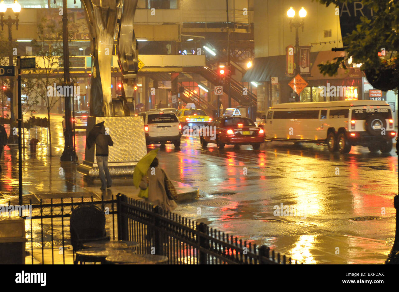 Dreary rainy night hi-res stock photography and images - Alamy