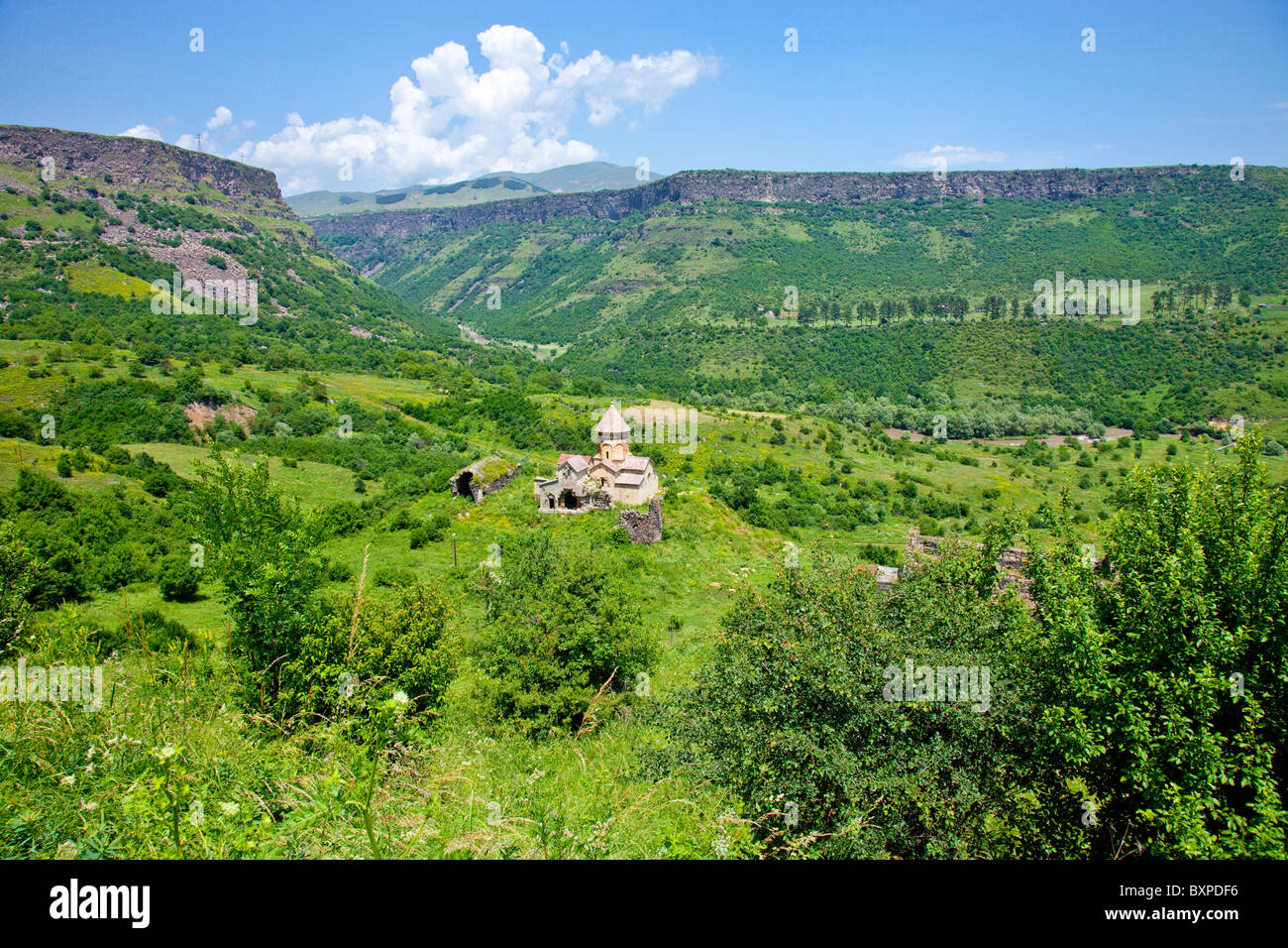 Hnevank Armenian Apostolic Church monastery near the Debed Canyon in ...