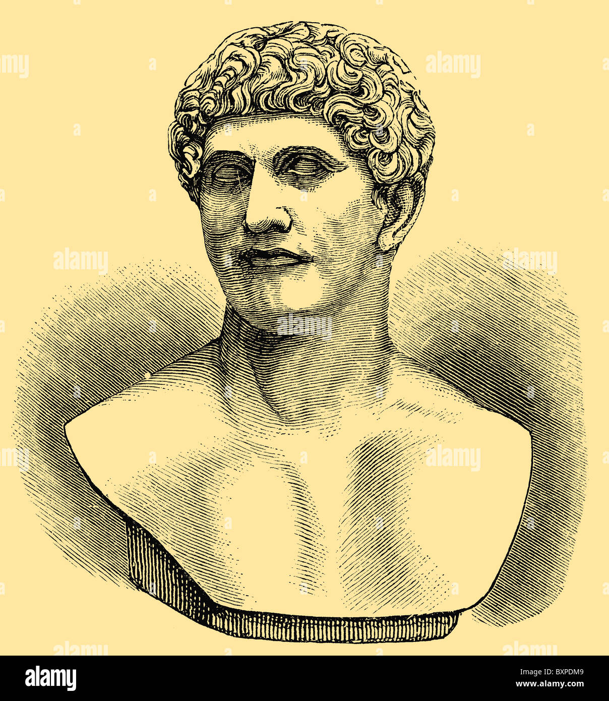 Marcus antonius portrait hi-res stock photography and images - Alamy