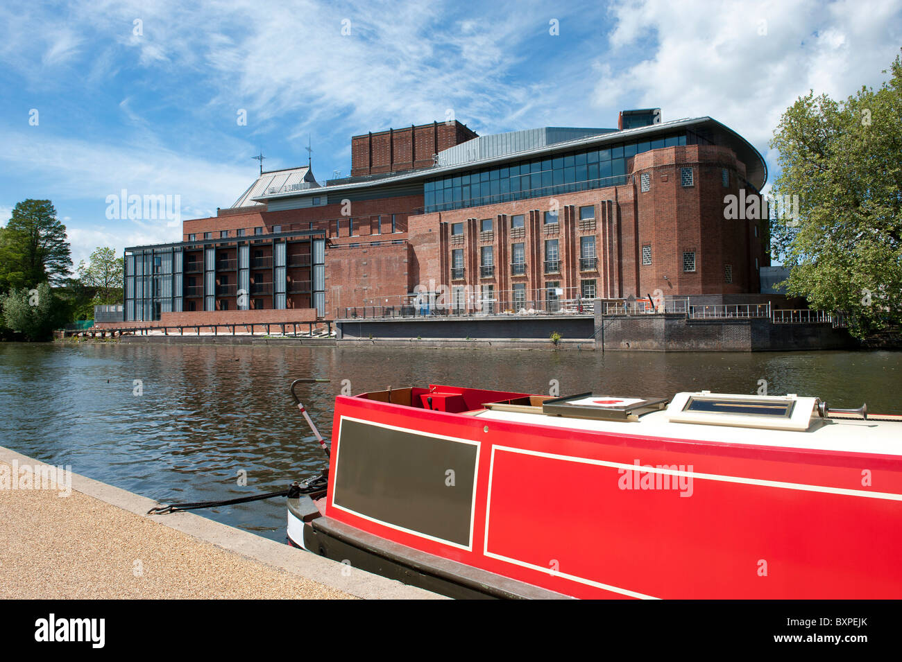 The Royal Shakespeare Theatre Stratford Upon Avon Stock Photo - Alamy