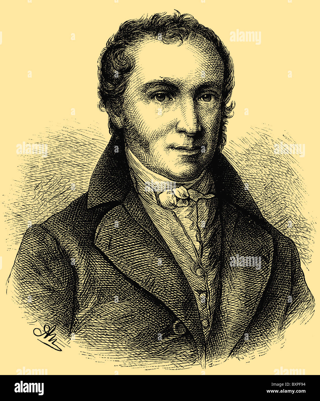 Ernst-Wilhelm Arnoldi (1778-1841), German merchant Stock Photo - Alamy