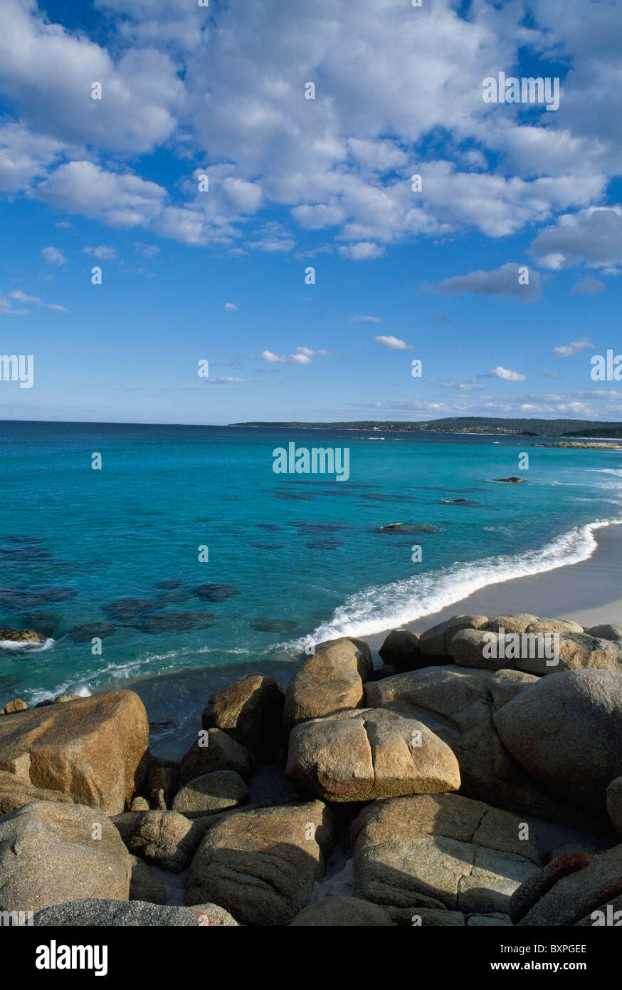 Rocks And Beach Stock Photo - Alamy