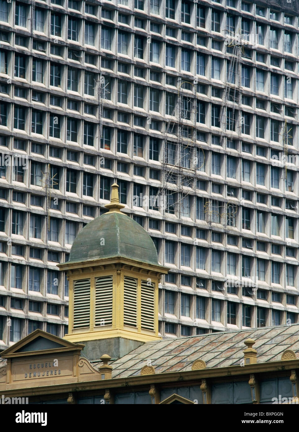 School And Office Block Stock Photo - Alamy