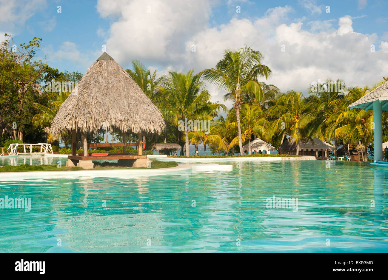 Hotel Pool in Cuba Stock Photo - Alamy