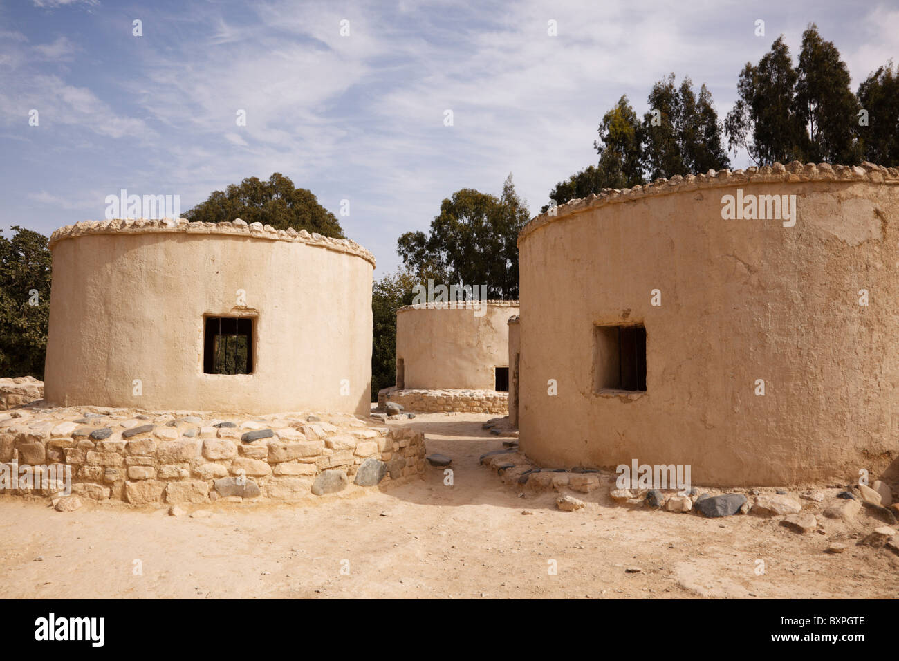 Ancient Choirokoitia Khirokitia neolithic settlement, Cyprus Stock ...