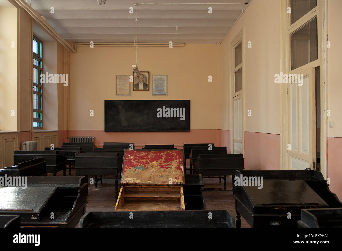 Greek Orthodox Theological School classroom in Heybeli Princes Islands ...