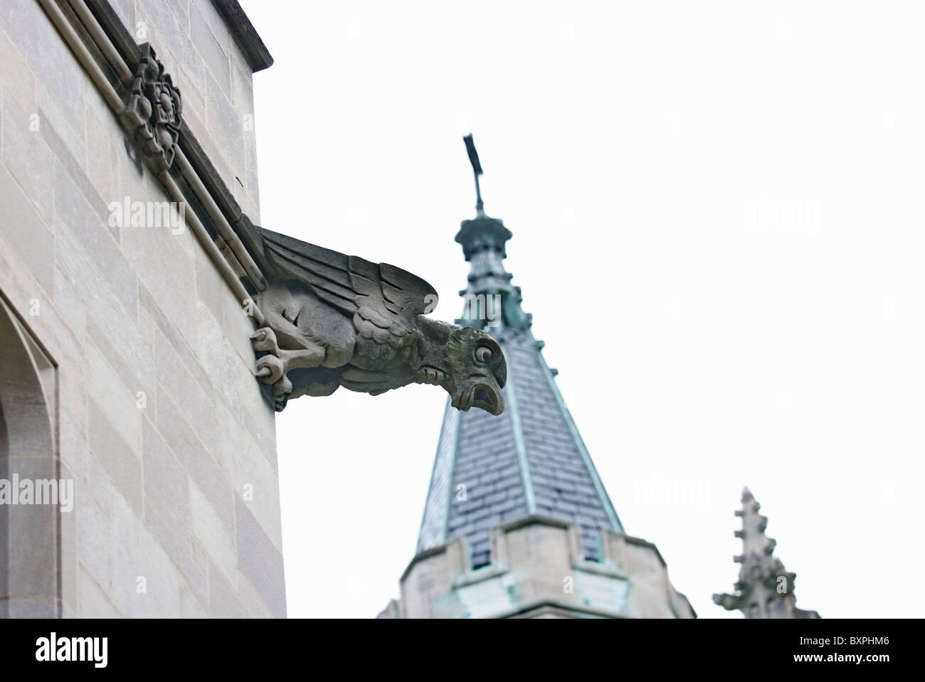Gargoyle with wings hi-res stock photography and images - Alamy