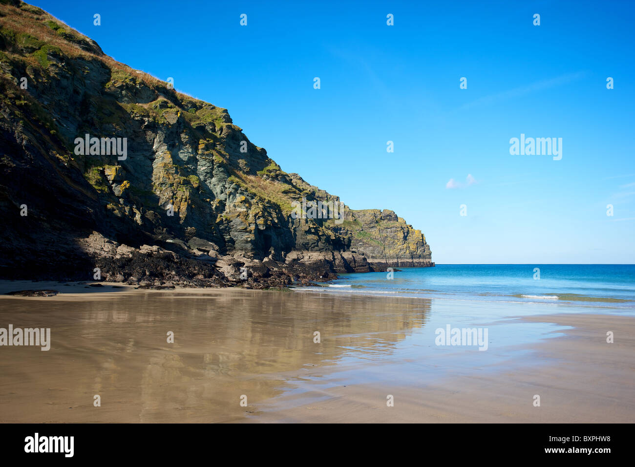 Bossiney Haven, Cornwall Stock Photo - Alamy