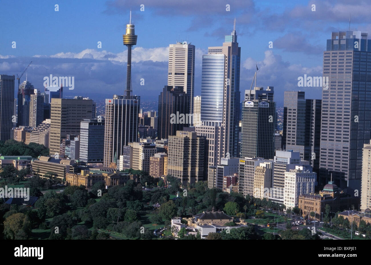Centre Point Tower And Sydney Skyline Stock Photo - Alamy