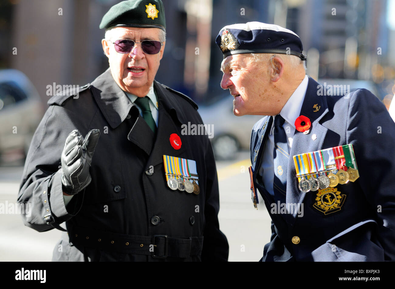 Canadian war veterans hi-res stock photography and images - Alamy