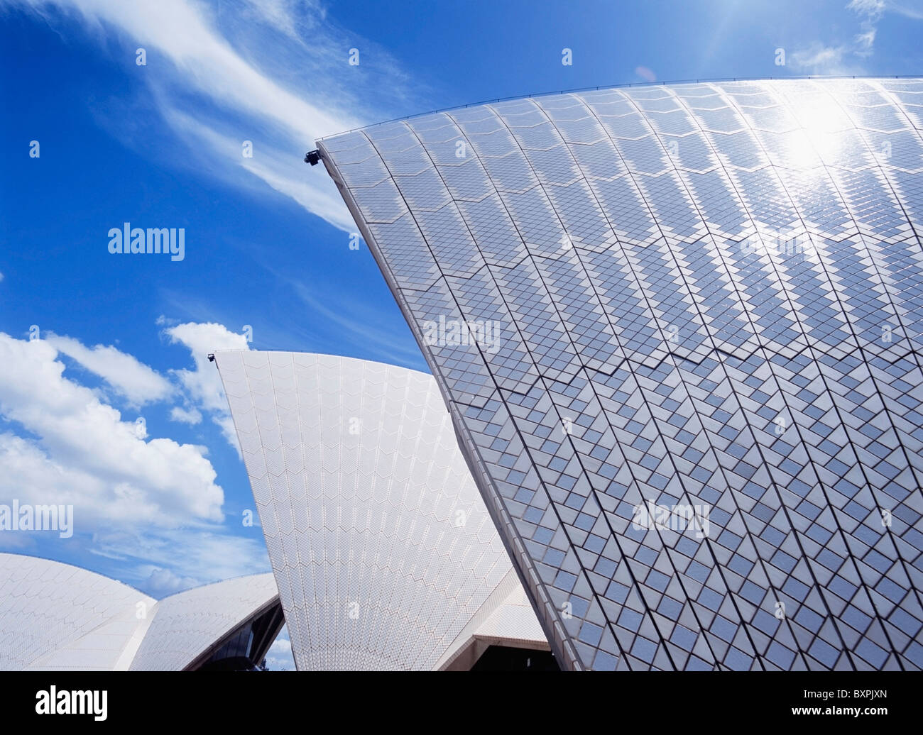 Detail Of The Roof Of The Sydney Opera House Stock Photo - Alamy