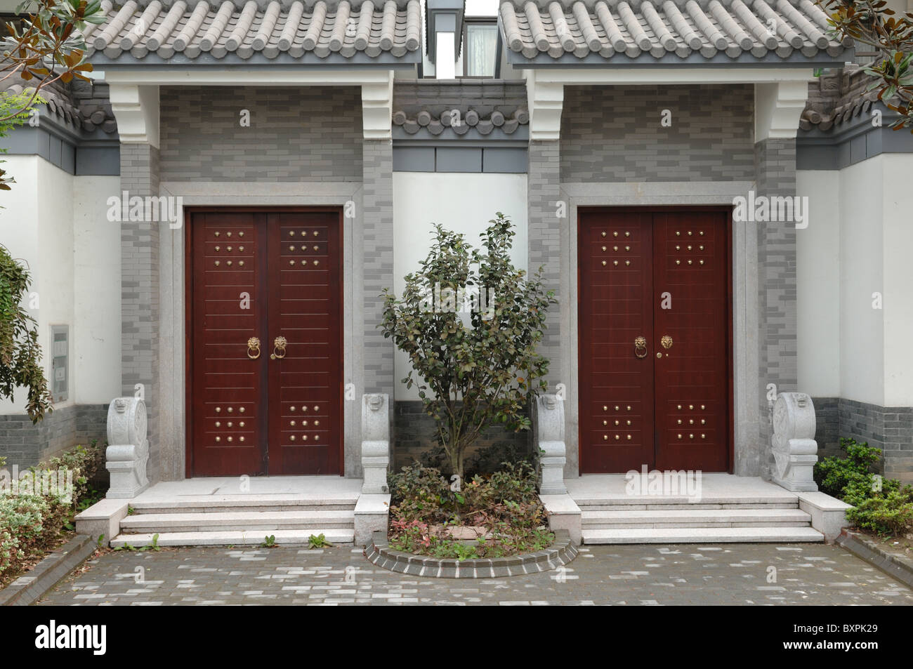 The Haodifang gated upmarket community housing development in Yangzhou ...