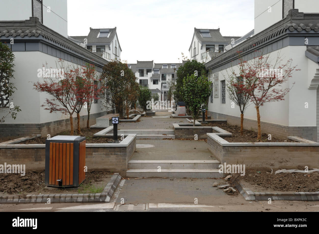 The Haodifang gated upmarket community housing development in Yangzhou ...