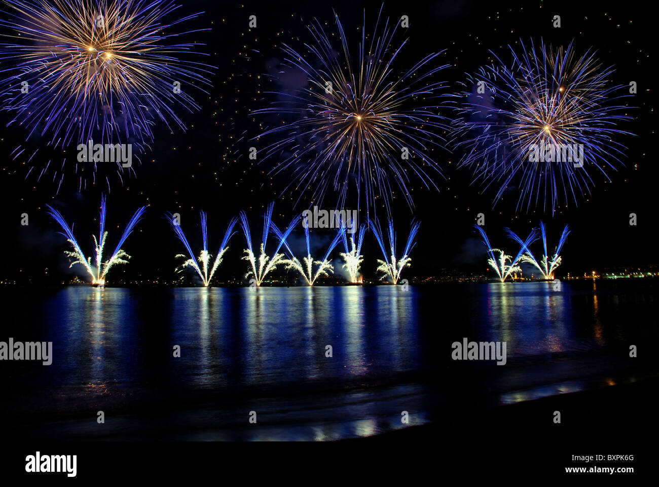 Cannes pyrotechnic festival hi-res stock photography and images - Alamy