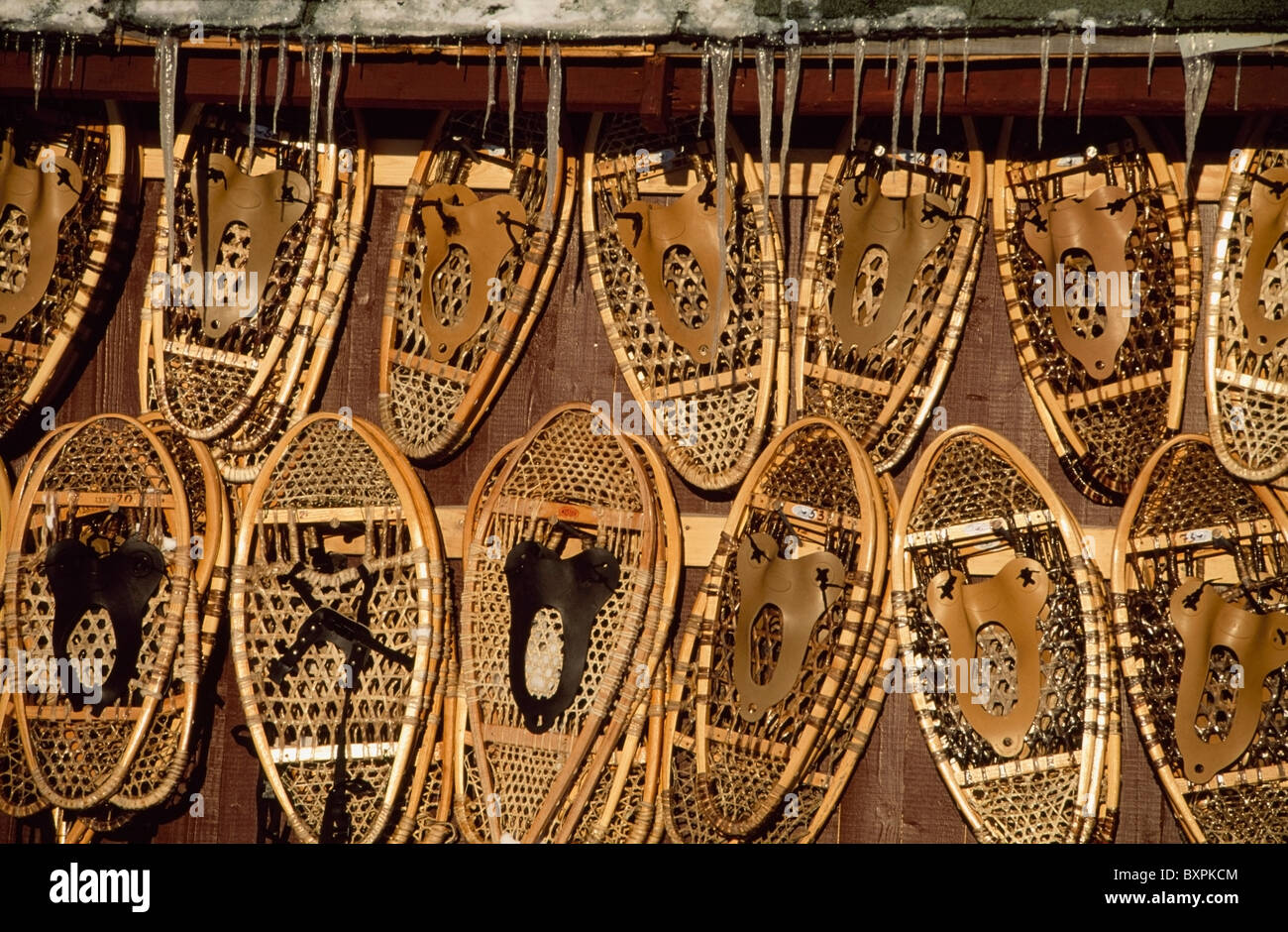 Snow shoes canada hi-res stock photography and images - Alamy