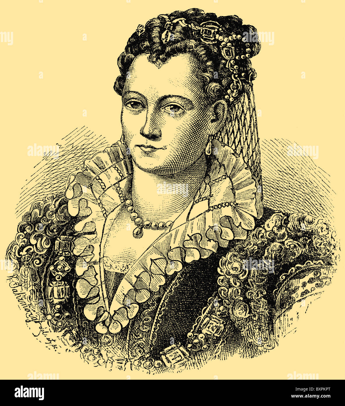 Lucrezia borgia portrait hi-res stock photography and images - Alamy