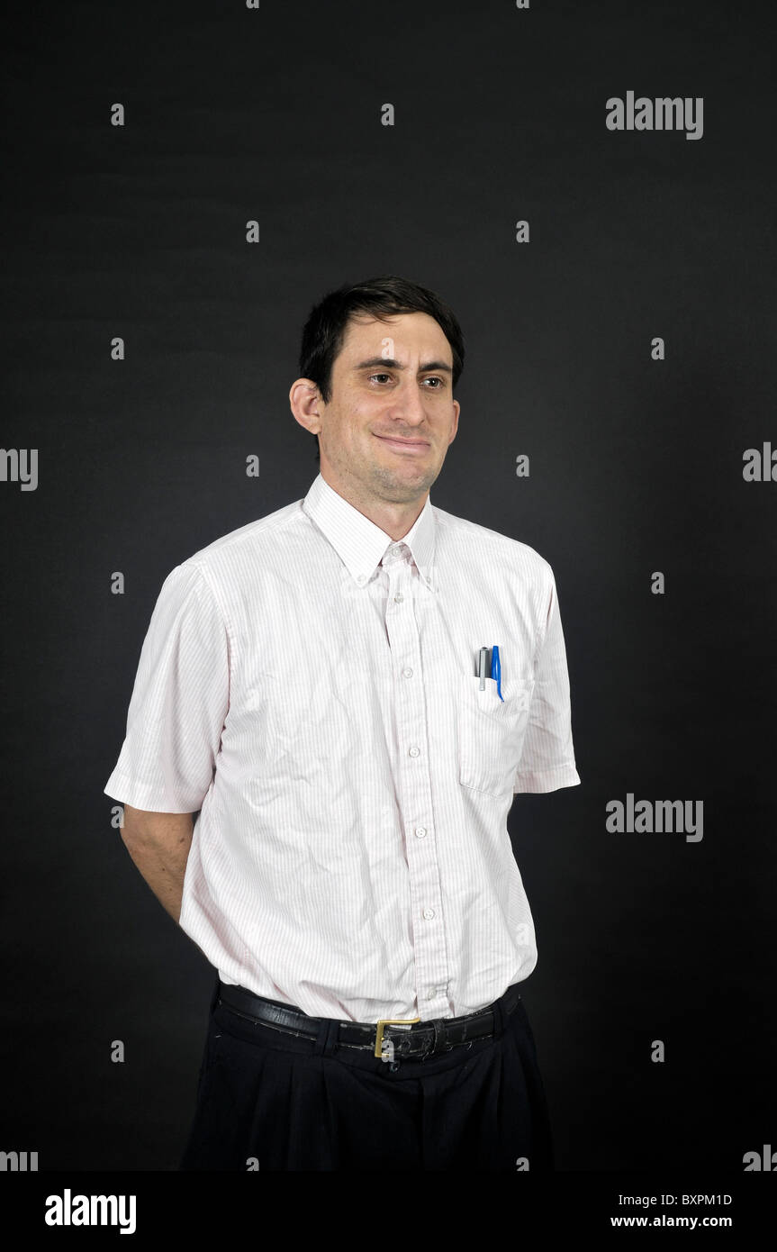 Geeky nerdy man hi-res stock photography and images - Alamy