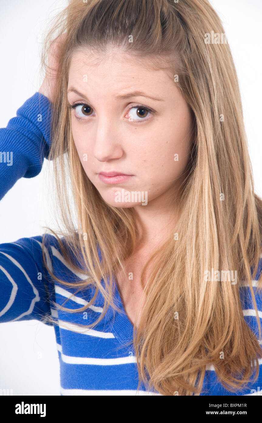 Sorrowful expression hi-res stock photography and images - Alamy