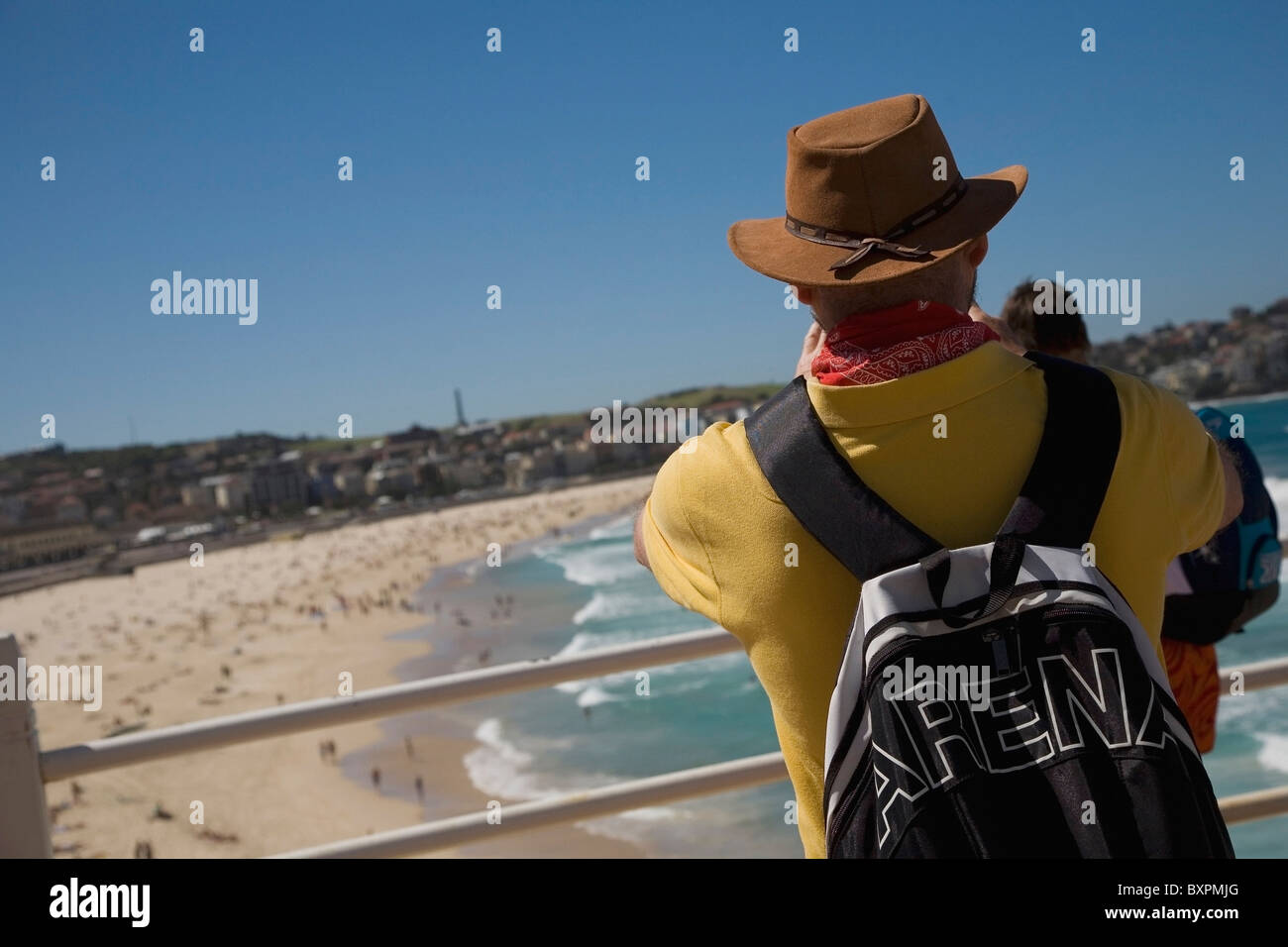 Rear view man hat hi-res stock photography and images - Alamy