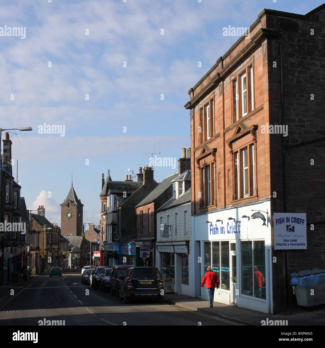 Crieff street scene hi-res stock photography and images - Alamy