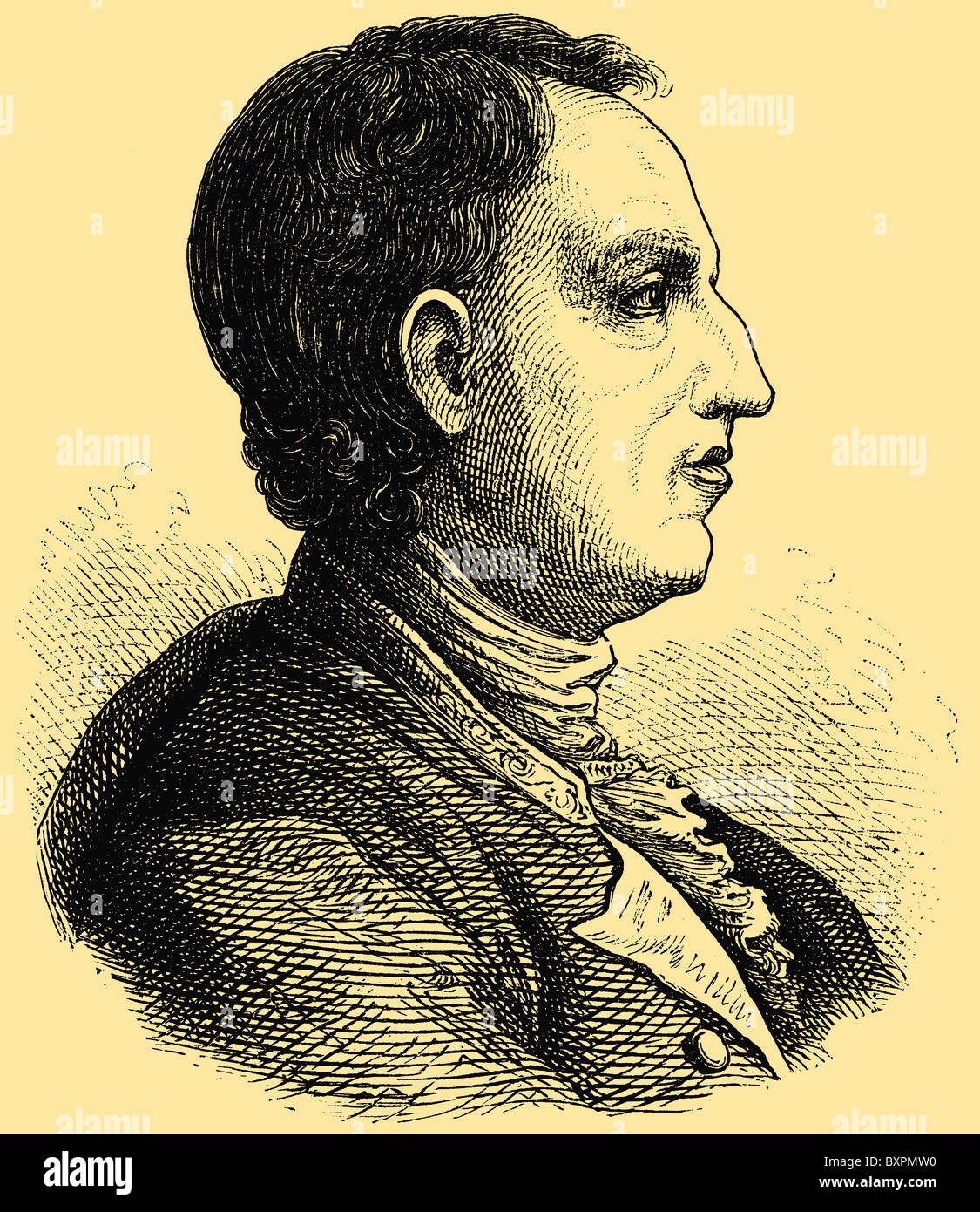 Denis Diderot (1713 – 1784), French philosopher, art critic, and writer ...