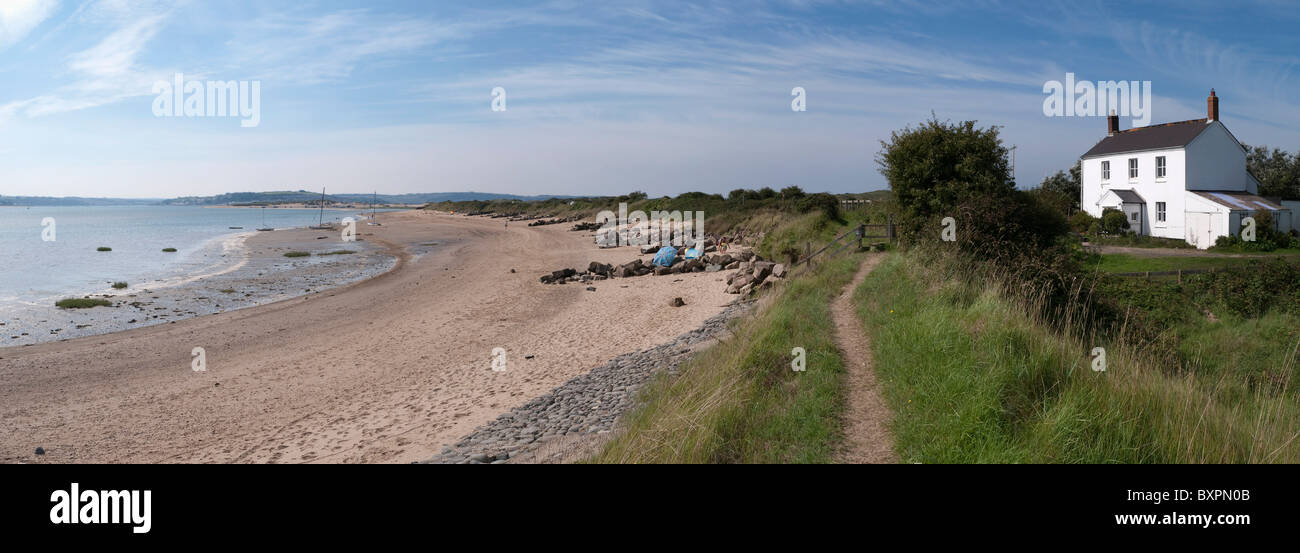 crow point on the estuary of the river taw braunston burrows nature ...