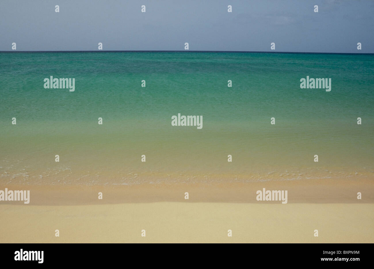 Seascape And Beach Stock Photo - Alamy