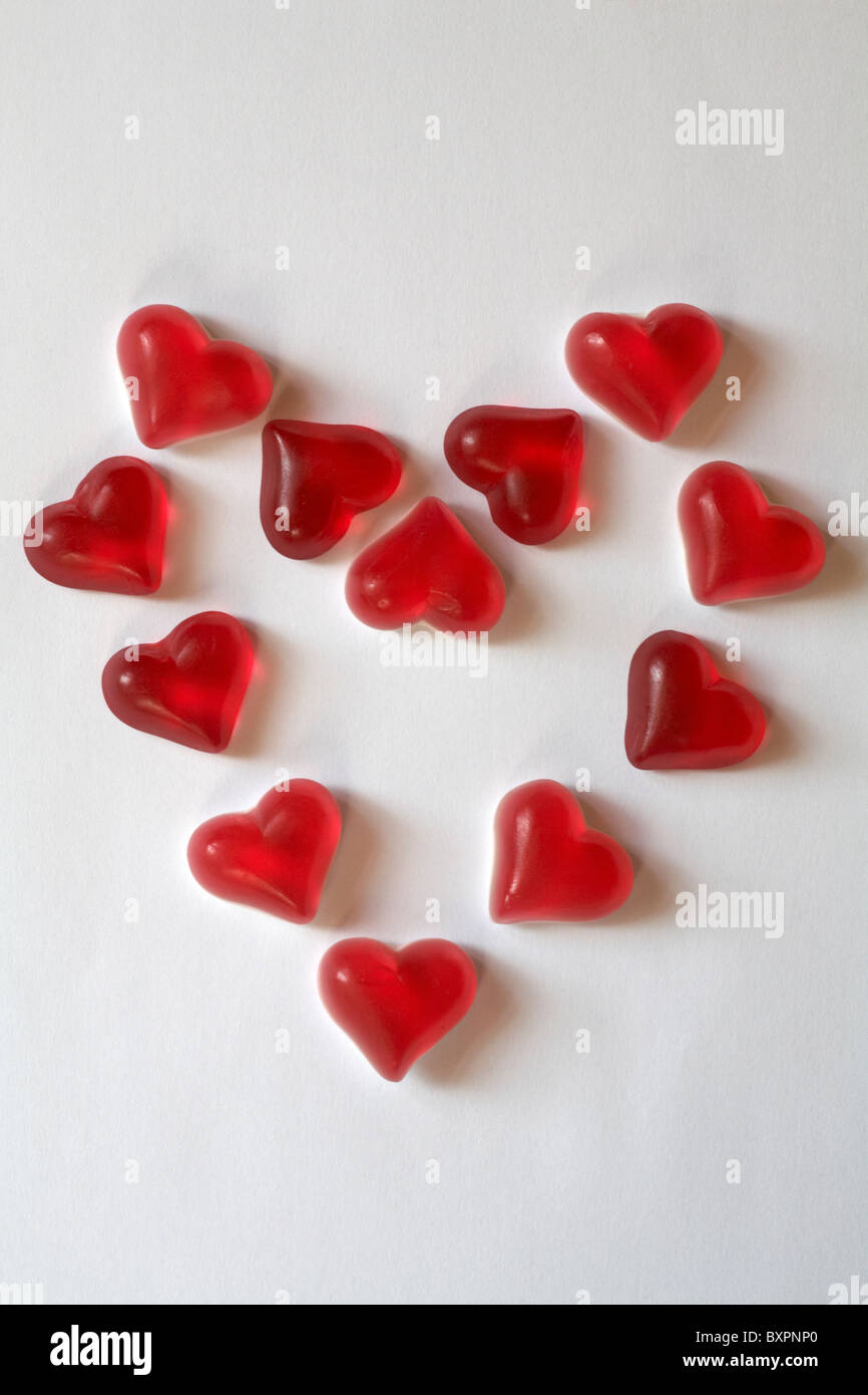 Haribo red heart Sweets for my Sweet sweets formed in the shape of a ...