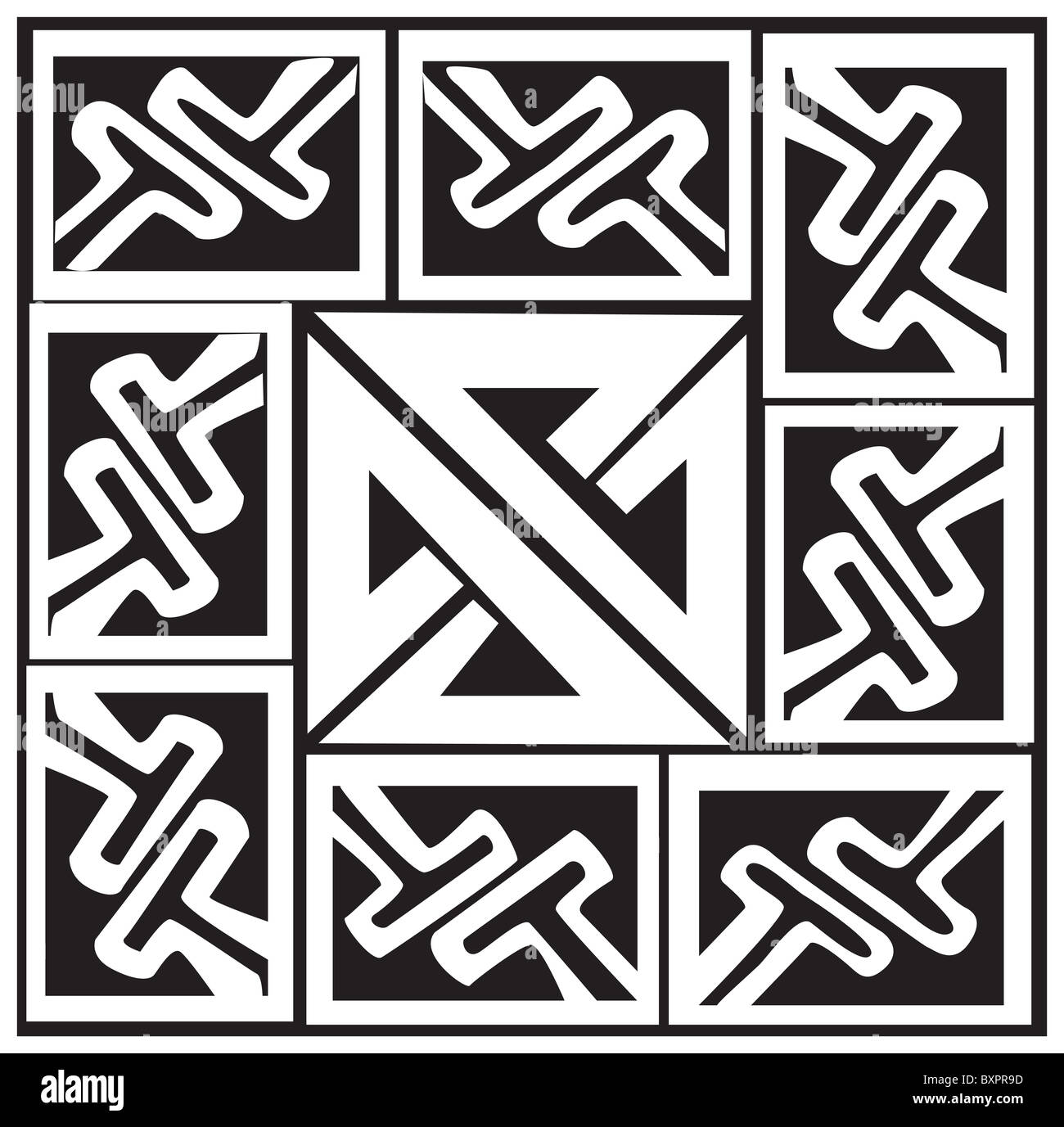 Viking pattern hi-res stock photography and images - Alamy