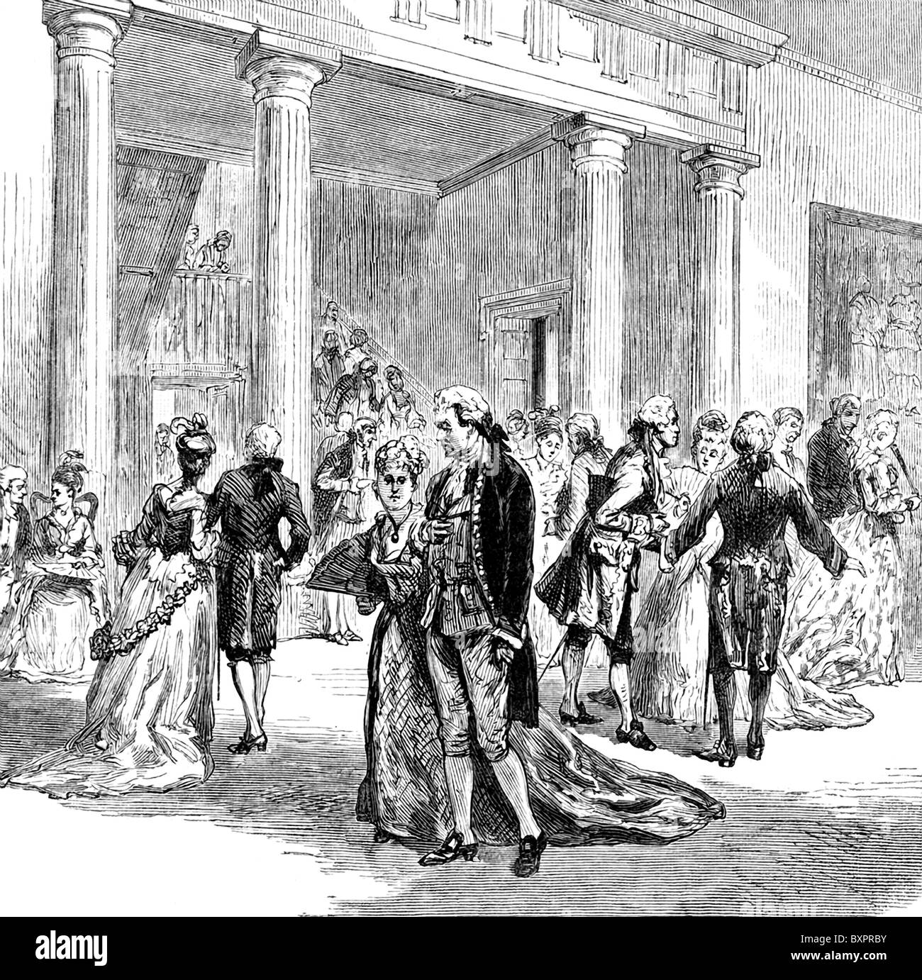 Colonial philadelphia 1700s hi-res stock photography and images - Alamy