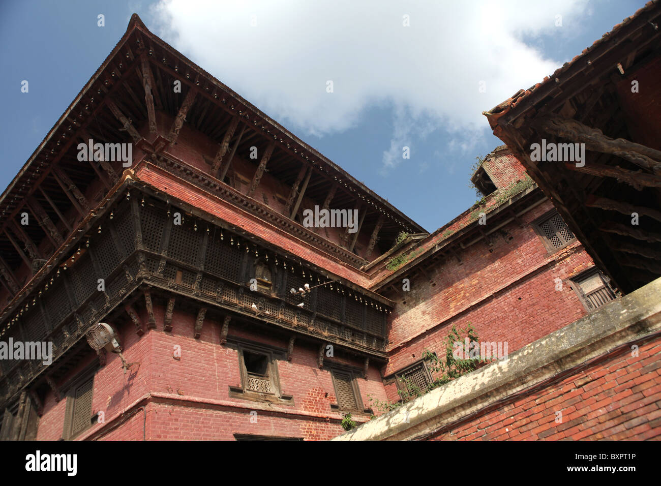 Detail of Patan museum in Durbar Square, Patan, Kathmandu Valley, Nepal ...