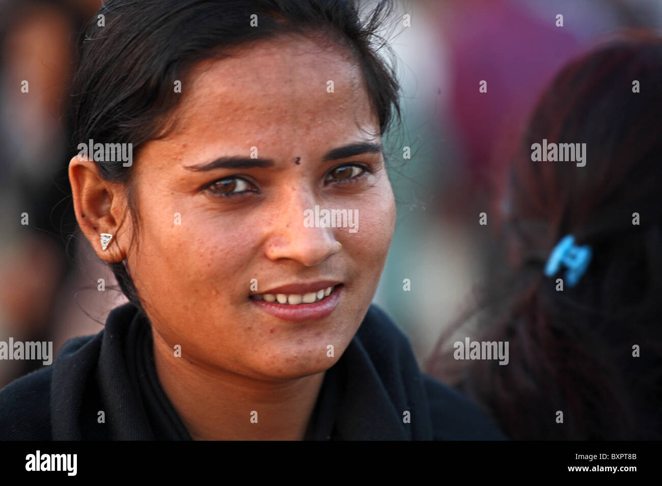 Indian Woman Profile Traditional High Resolution Stock Photography and ...