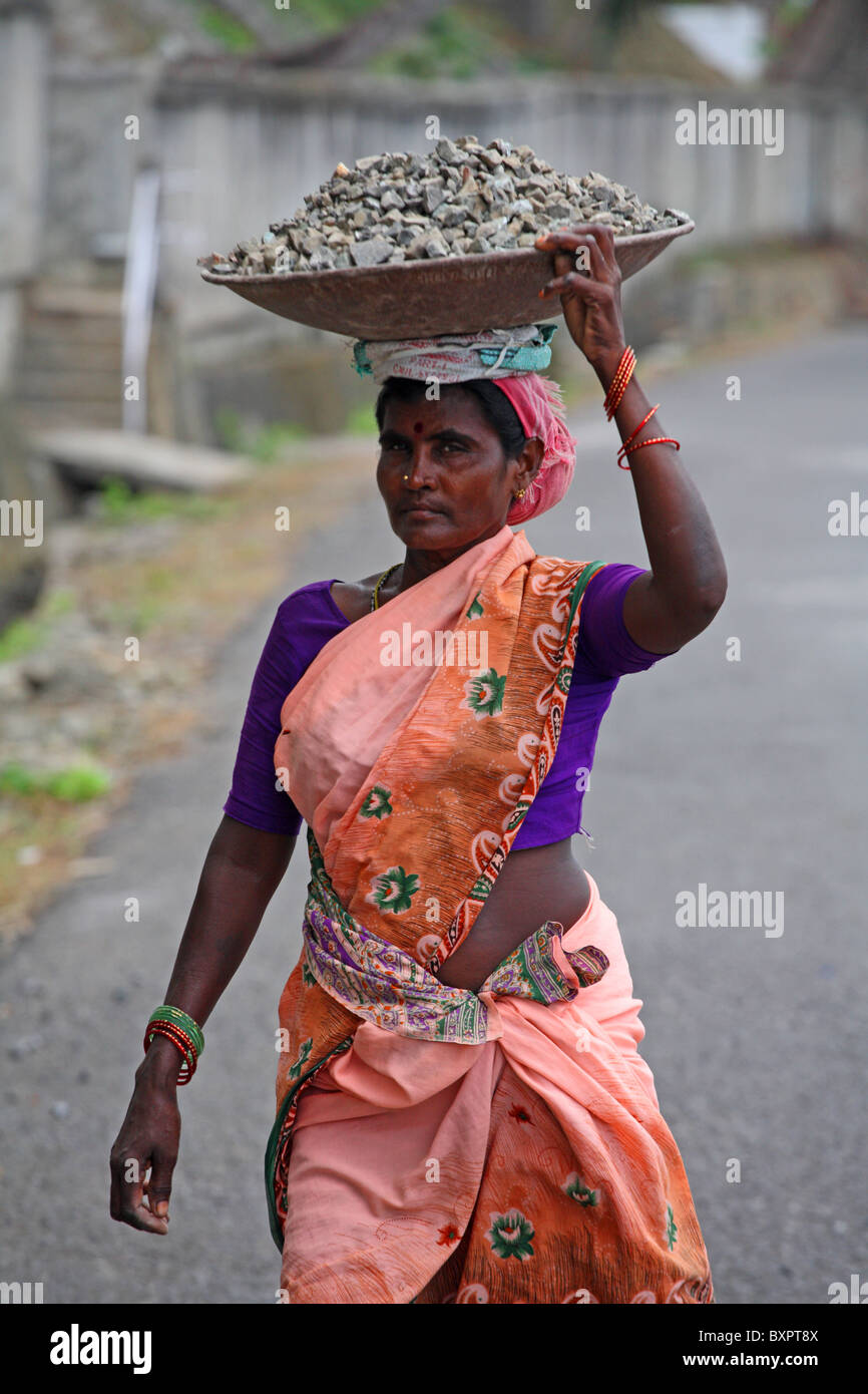 Indian woman andaman islands india hi-res stock photography and images ...